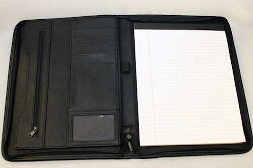 Zippered Padfolio zippered-padfolio