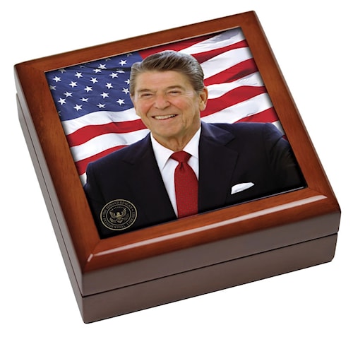 Ronald Reagan Keepsake Box