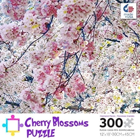 Cherry Blossoms Jigsaw Puzzle 300 Pieces