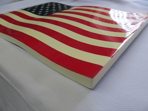 American Flag Plaque