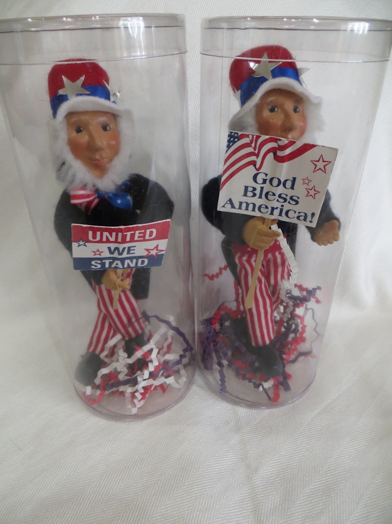 Uncle Sam Kindle by Byers' Choice