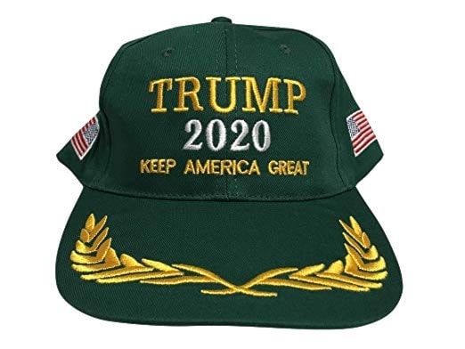 Trump 2020 Keep America Great GREEN Baseball Cap