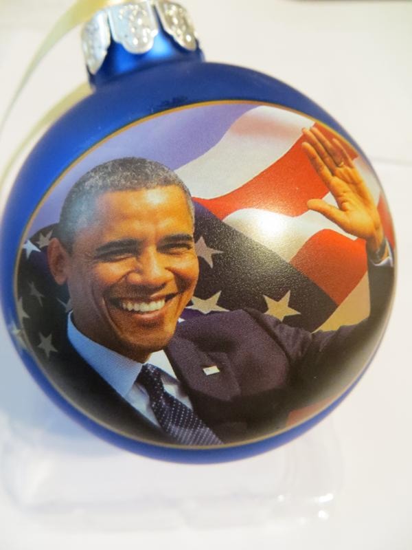 Barack Obama Commemorative Ornament-