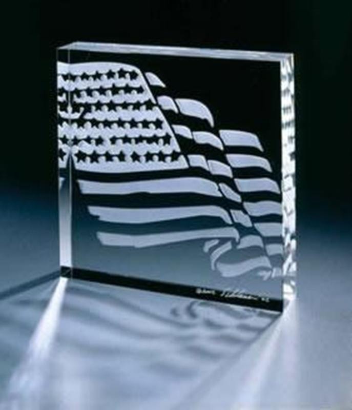 American Flag Paperweights