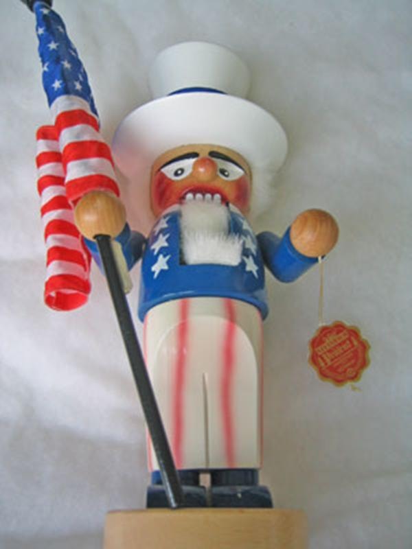 Signed Uncle Sam Nutcracker