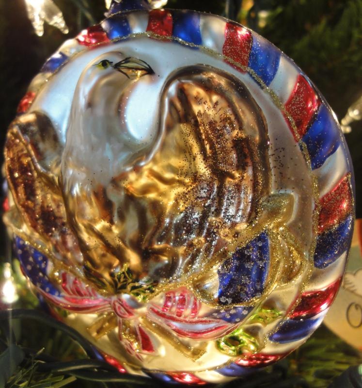 Embossed Eagle Medallion