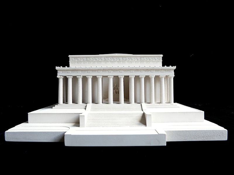 Architectural Model: Lincoln Memorial