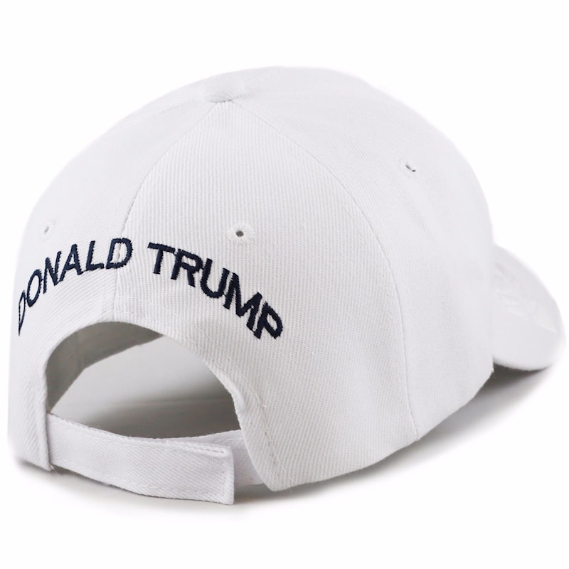 Donald Trump 45th President MAGA Cap - WHITE