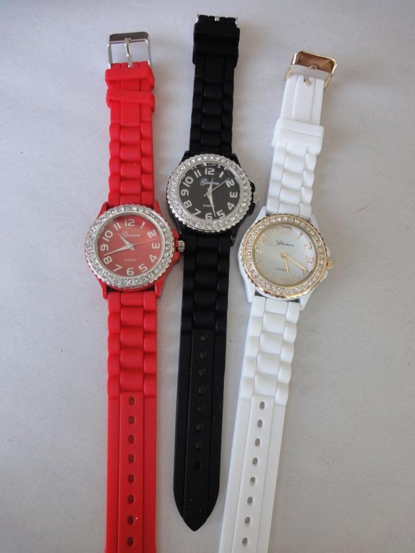 Fashion Watch, Assorted Band Colors