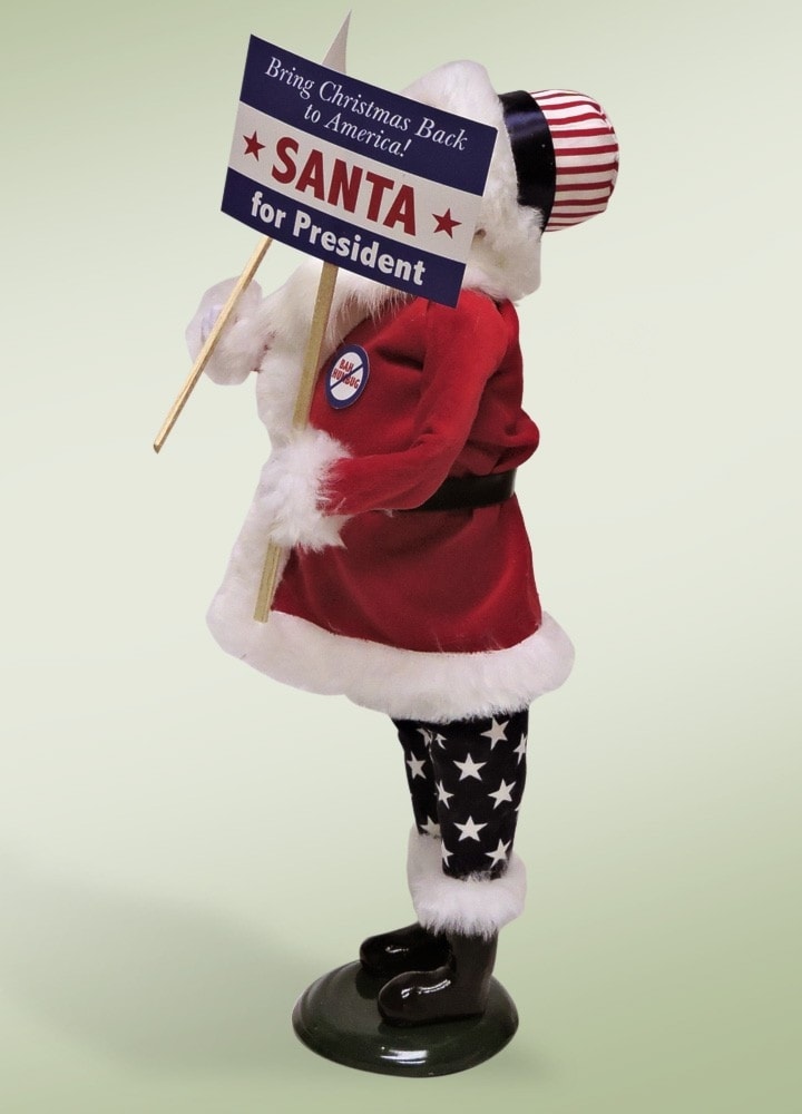 Santa for President From Byers' Choice