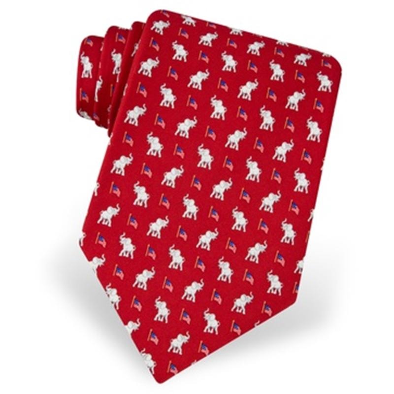 Republican Elephant Tie