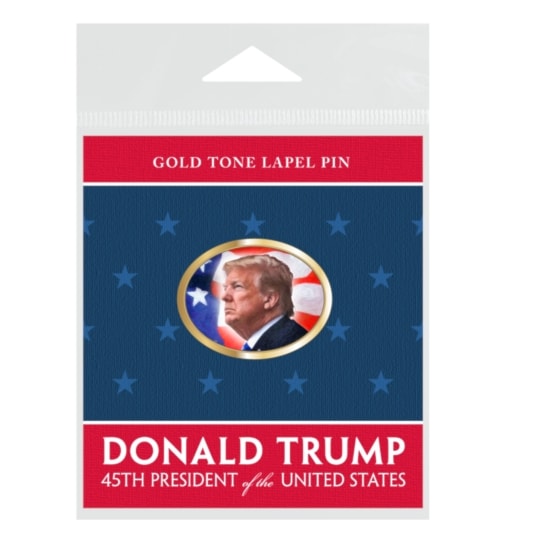 Donald Trump Flag Lapel Pin