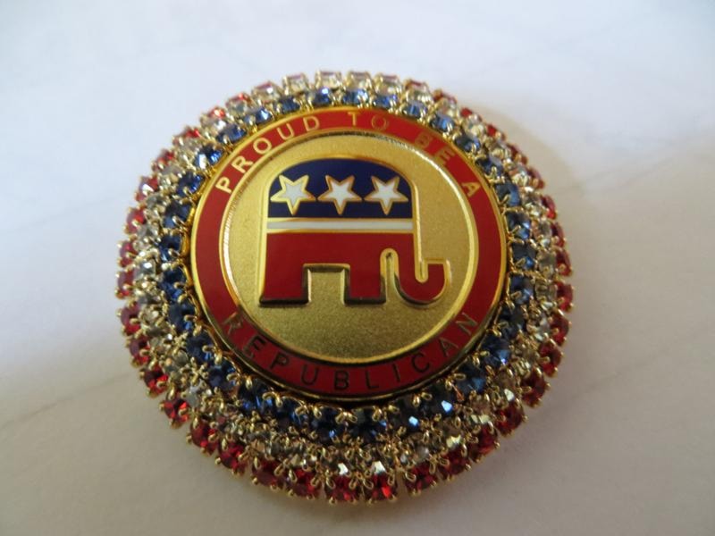 Proud To Be a Republican Pin