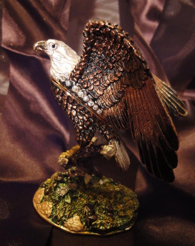 Jeweled Eagle Box