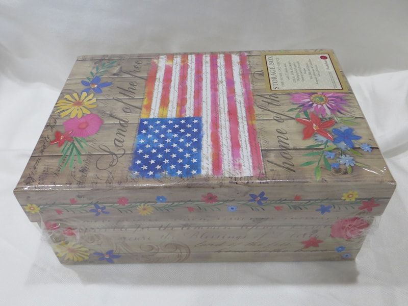 America the Beautiful Storage Box